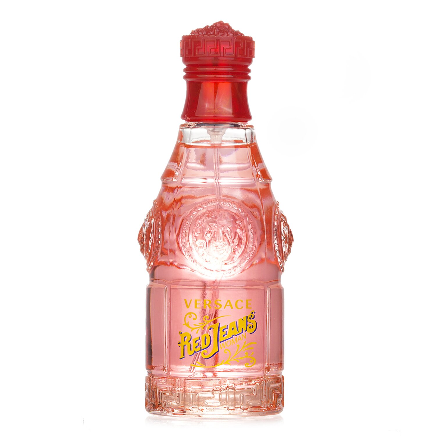 Versace Red Jeans（紅可樂）女士淡香水與 Red Jeans 淡香水對比 75ml/2.5oz - Weee!