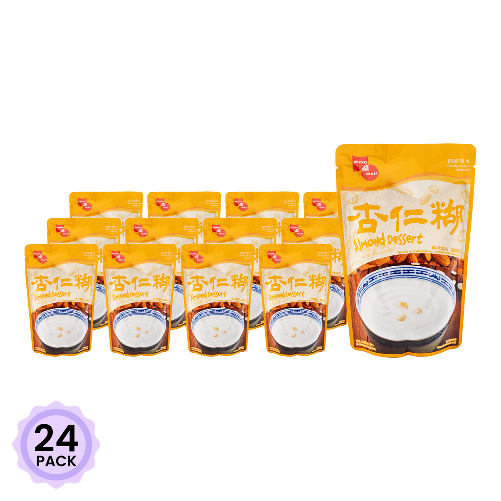 Get Wing Wah Almond Dessert 260 g*24 pack Delivered | Weee! Asian Market