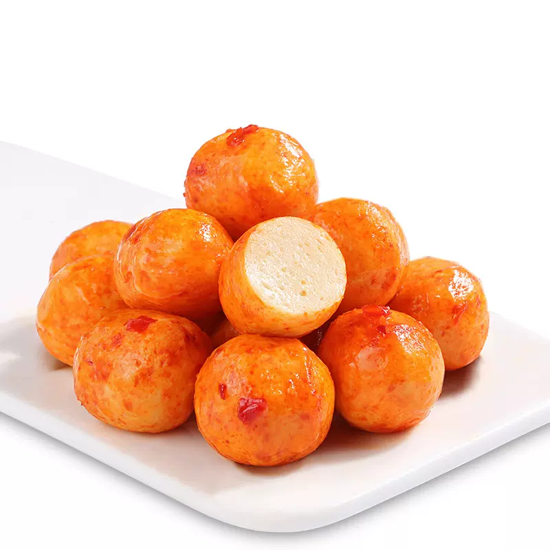 Get Three squirrels naughty fish balls 120g bag spicy fish balls ...