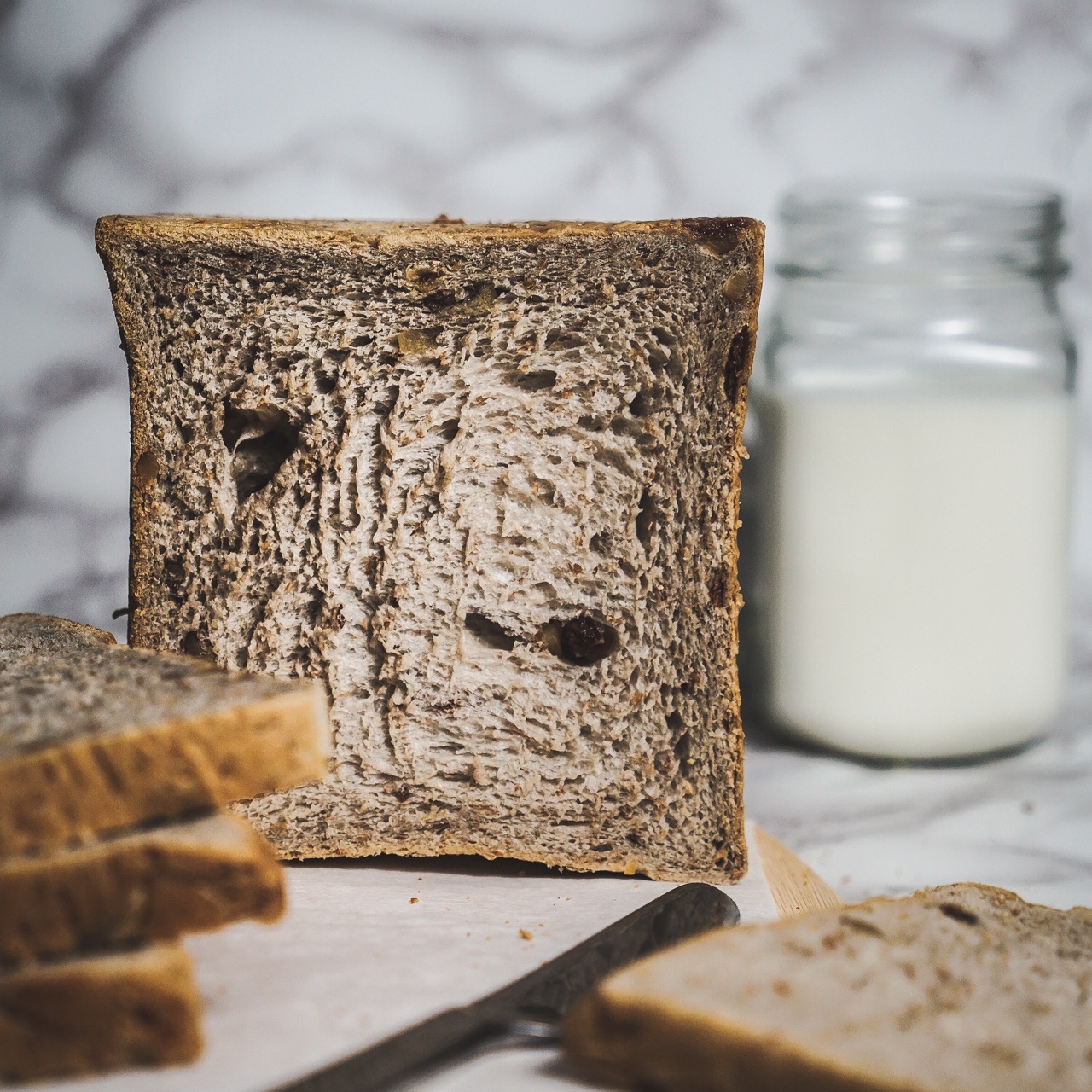 Get BakeCulture Whole Wheat Walnut Raisin Toast Delivered | Weee! Asian ...