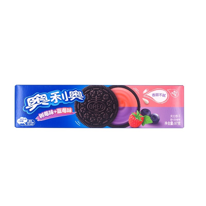 Get Oreo Blueberry + Raspberry flavor 97g Delivered | Weee! Asian Market