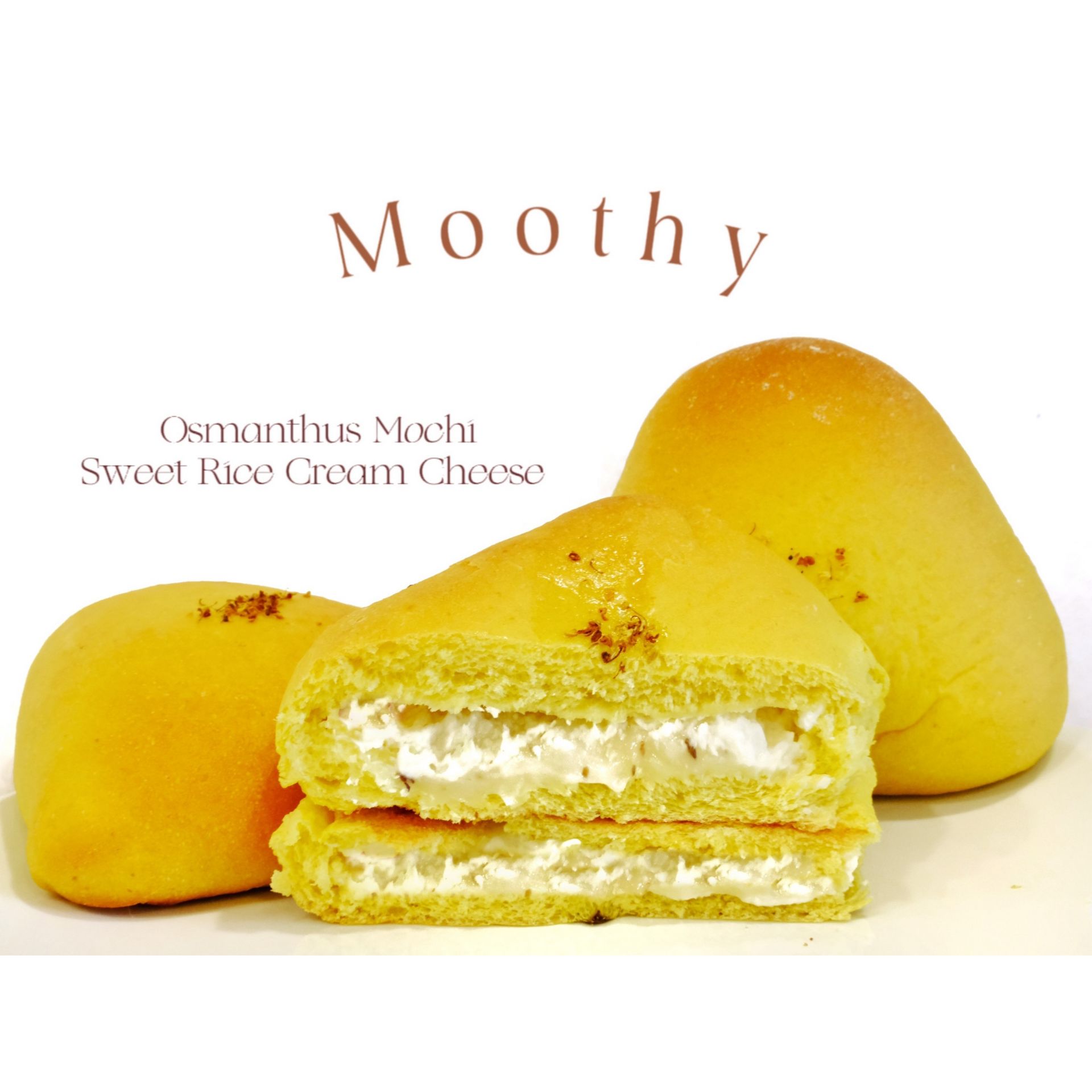 Get Osmanthus Mochi Sweet Rice Cream Cheese Bread Delivered | Weee ...