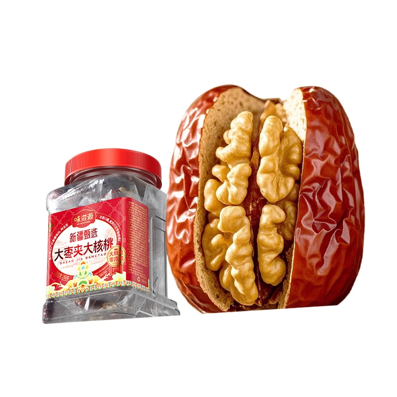 Jujube and walnut slices 268g*1 can - Weee!