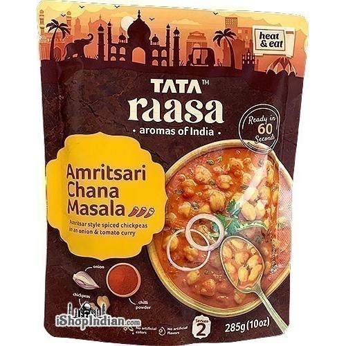 Get Tata Raasa Amritsari Chana Masala (Ready-to-Eat), 10 oz pack ...