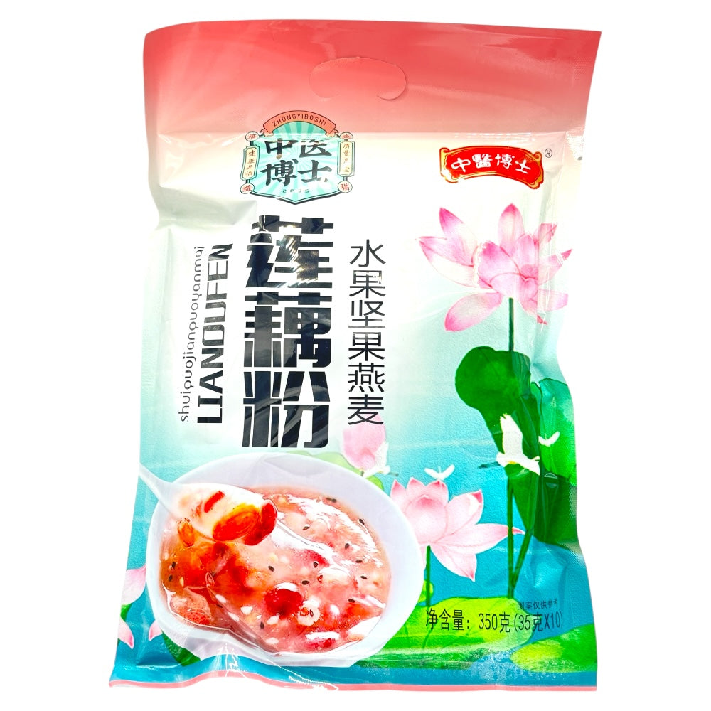 Get Dried Fruits Nuts Oats Lotus Root Powder Breakfast 10bags*35g ...