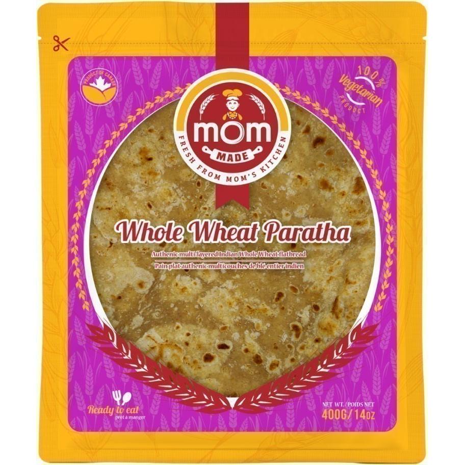 Get Mom Made - Whole Wheat Paratha(Ready-To-Eat) - 4 pcs Delivered ...