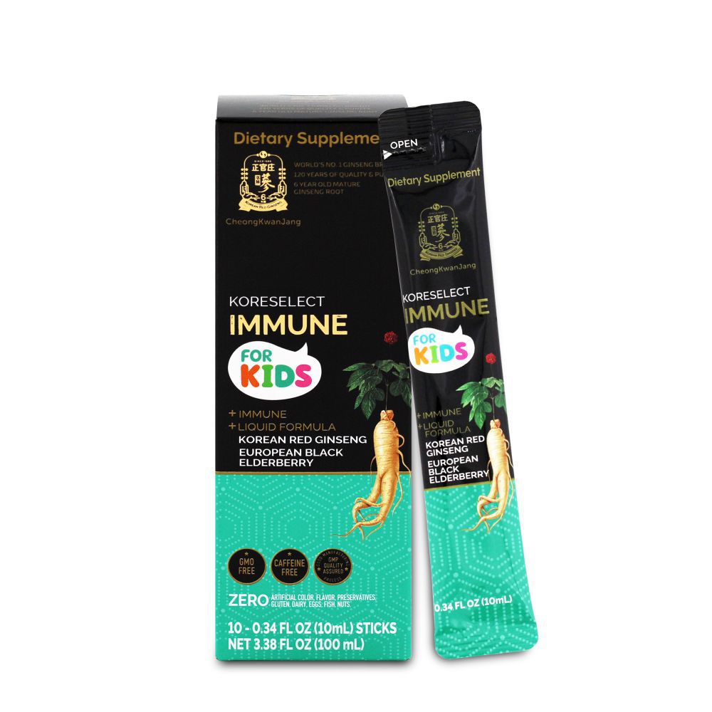 Get Immune Kids Liquid Sticks Ginseng Liquid Sticks with Elderberry for ...