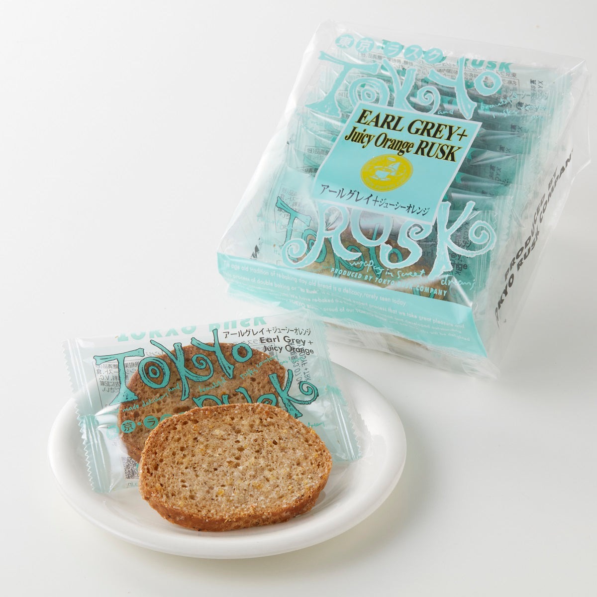 Get Tokyo Rusk Earl Grey + Juicy Orange crackers 8 pieces Delivered ...