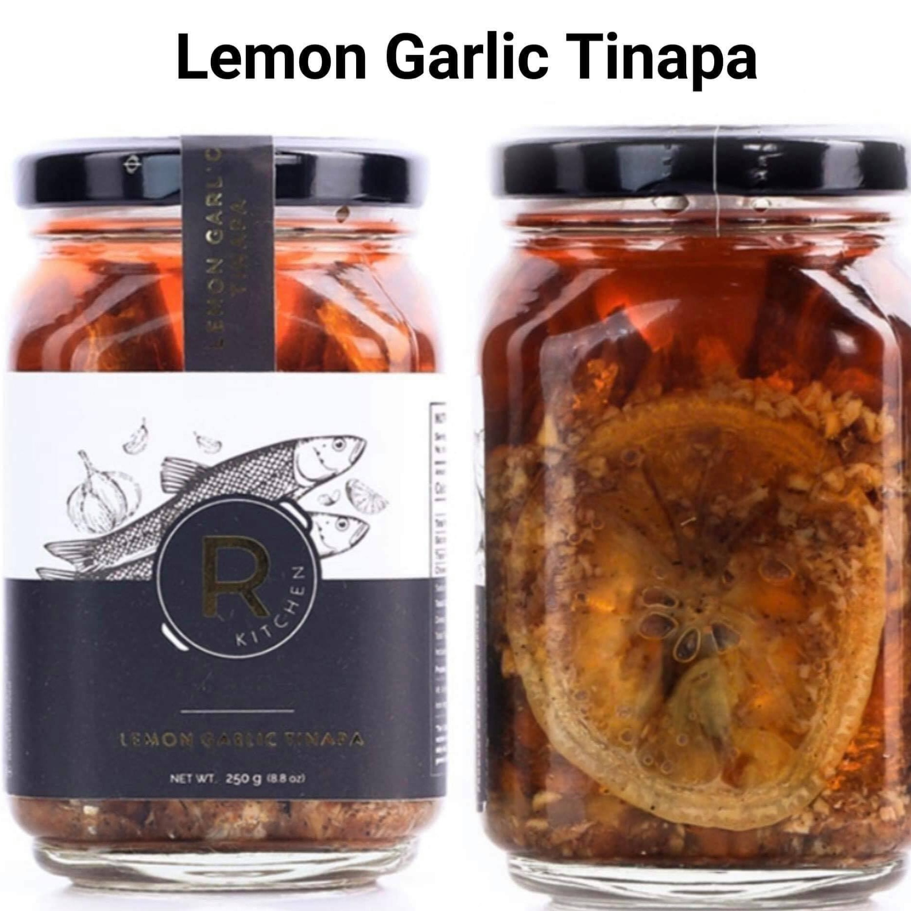 Get RKitchen Lemon Garlic Tinapa Gourmet Bottle 250 g Delivered | Weee ...