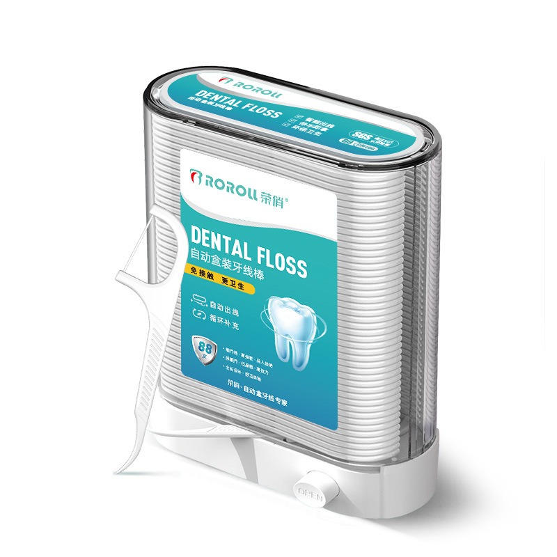 Get Floss Stick Disposable Floss Automatic Floss Box Portable Storage ...