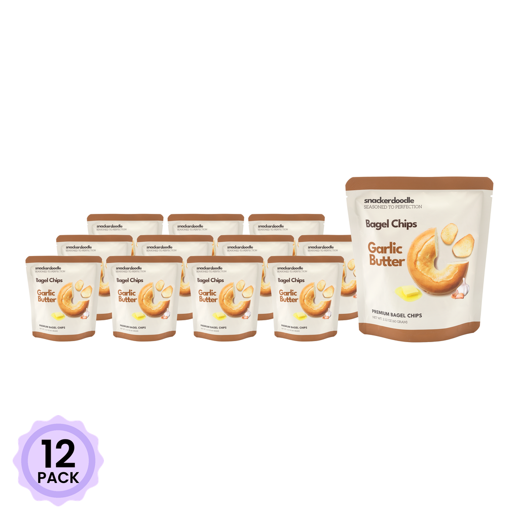 Get Bagel Chip Garlic Butter 60 g*12 pack Delivered | Weee! Asian Market