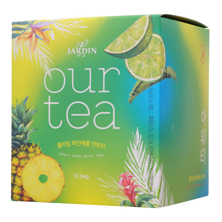 Get JARDIN Fruit Cool Mint Tea Individually Packaged Hot or Cold Tea ...