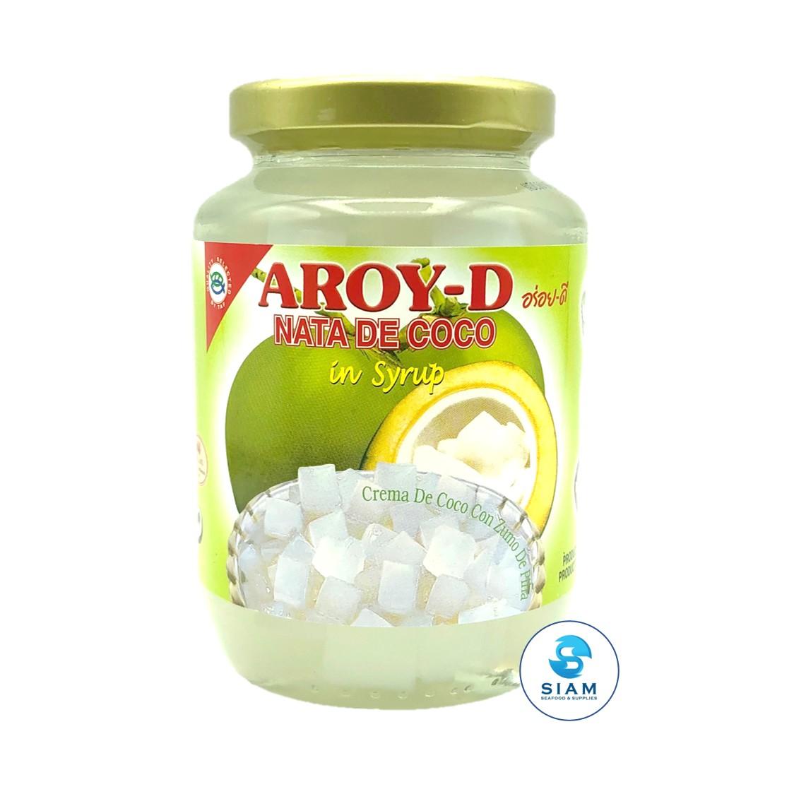 Aroy-D Coconut Gel in Syrup (Nata De Coco), Thai Product - Weee!