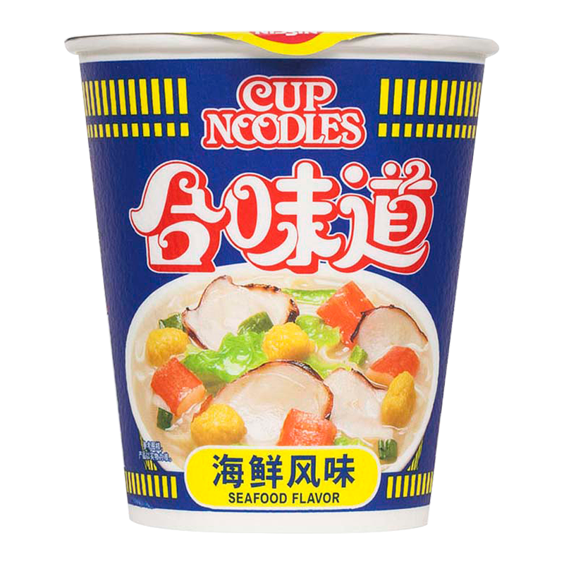 Get Nissin flavored seafood cup noodles Delivered | Weee! Asian Market
