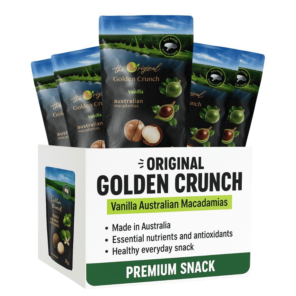 Get Australian Macadamia Vanilla 225g x5 packs Delivered | Weee! Asian Market