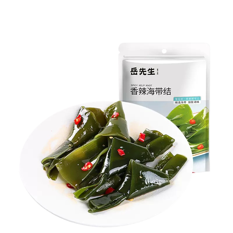 Get Mr. Yue's seaweed slices are ready to eat in open bags. Spicy seafood 108g * 1 bag Delivered ...