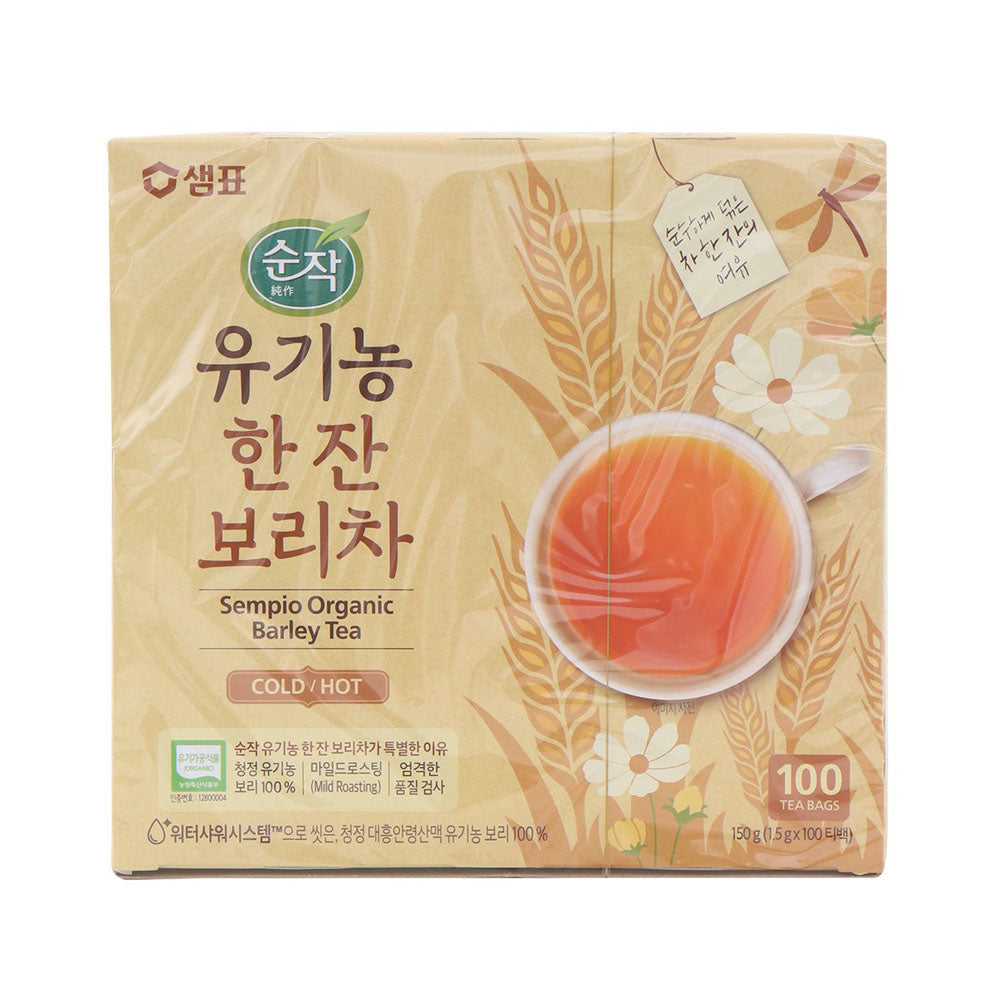 Sempio Organic Barley Tea (Tea Bag) 1.5g x 100p - Weee!