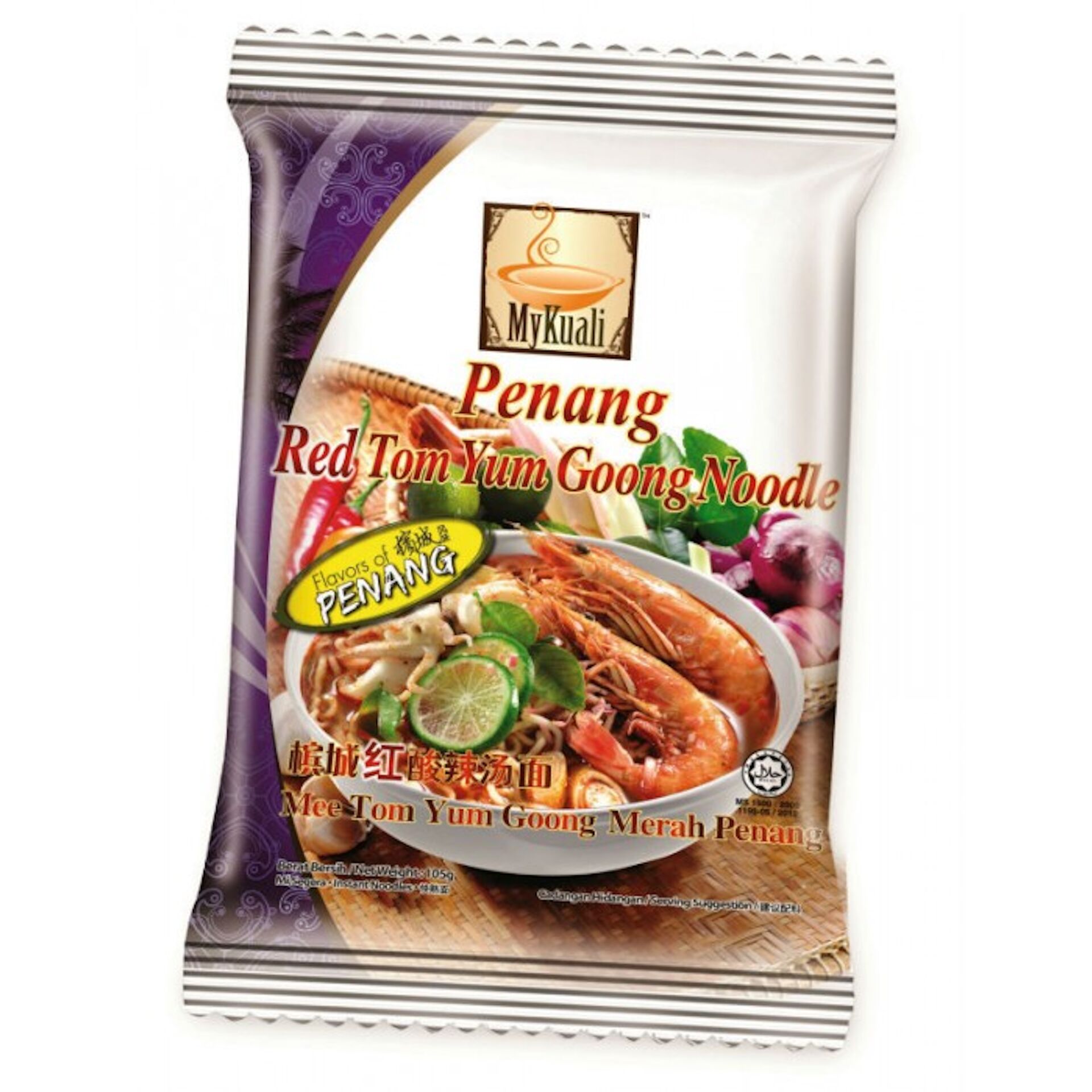 Get MYKUALI PENANG RED TOM YUM GOONG INSTANT NOODLE 1 count Delivered ...