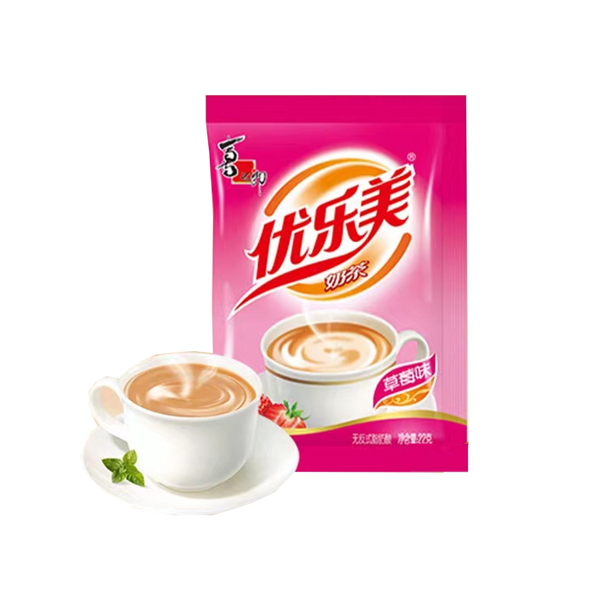 Get Strawberry flavored milk tea bag Delivered | Weee! Asian Market