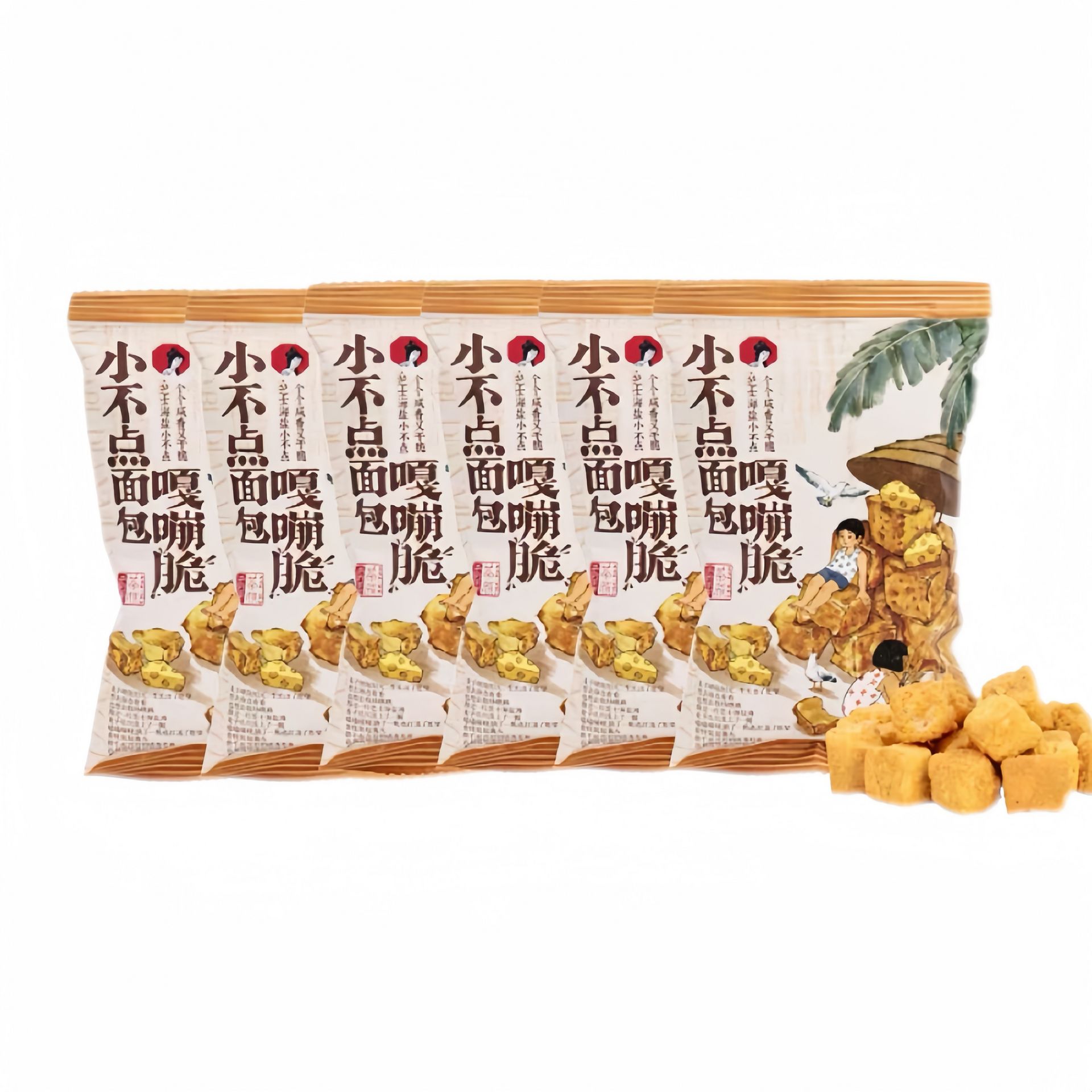 Get Chayan Yuese Little Point Crunchy Bread 32g*6 bags Delivered | Weee ...