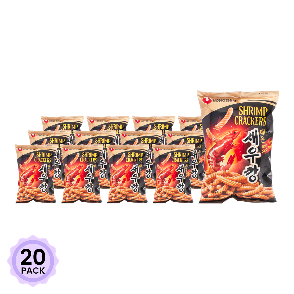 Get Nongshim Shrimp Cracker Spicy Flavor 75 g*20 pack Delivered | Weee ...