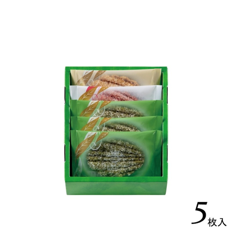 Get ROKUMEIKAN Leaf Pie 5pcs Delivered | Weee! Asian Market