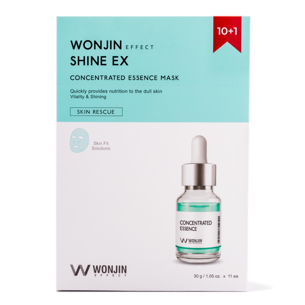 Get Wonjin Effect Shine Ex Concentrated Essence Mask 10pc Delivered ...