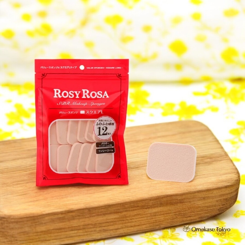Get ROSY ROSA Value Sponge N Square L Type 12P Delivered | Weee! Asian ...