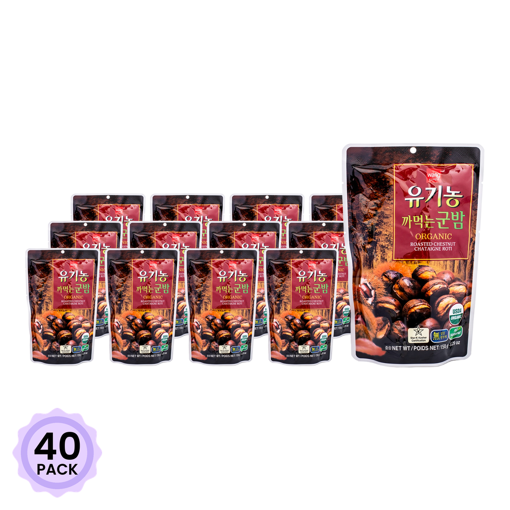 Get Wang Organic Roasted Chestnut 150 g*40 pack Delivered | Weee! Asian Market