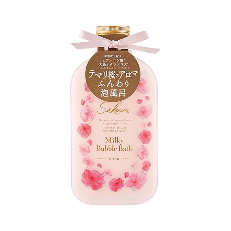 Get Beauwell Temari Sakura Milk Bubble Bath 300ml Delivered | Weee ...