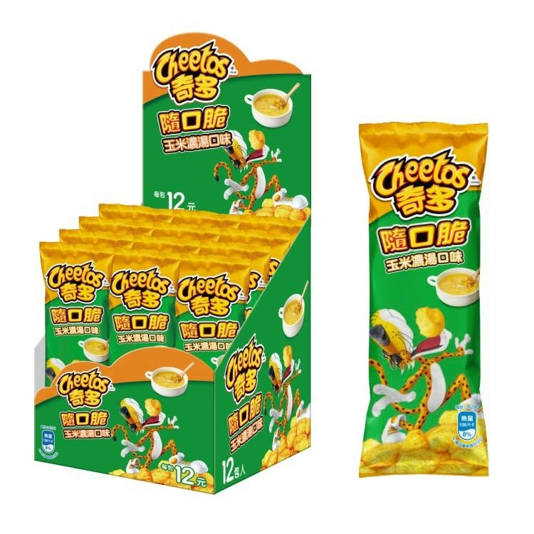 Get Cheetos Shots - Corn Soup Flavor 12pck (Taiwan) Delivered | Weee ...