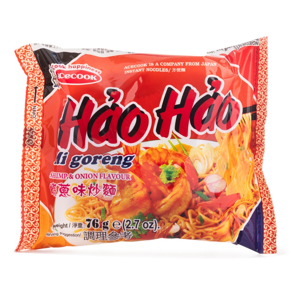 Acecook Hao Hao Mi Goreng Shrimp & Onion Flavor - Weee!