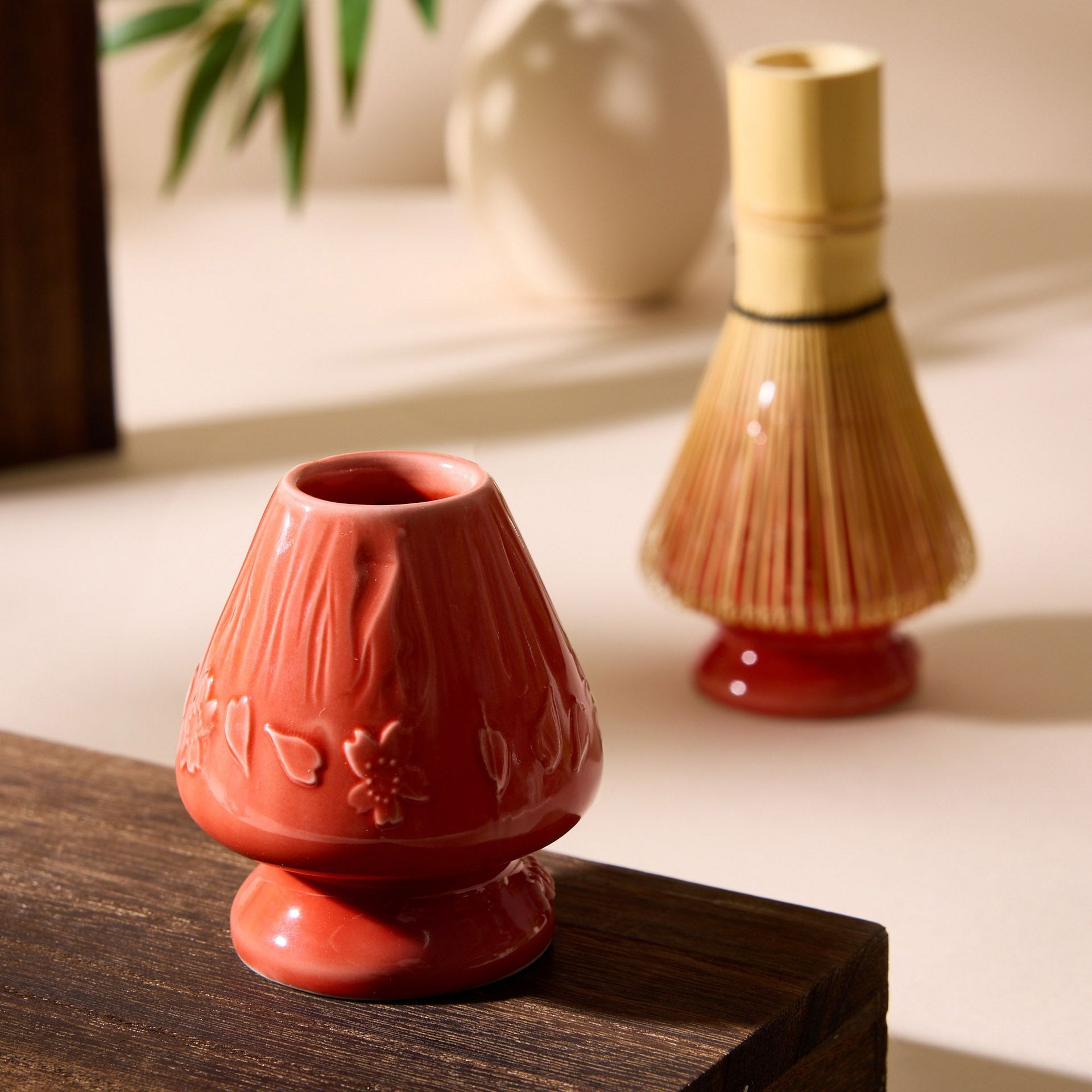 Get Red Mt. Fuji Chasen Holder Delivered | Weee! Asian Market