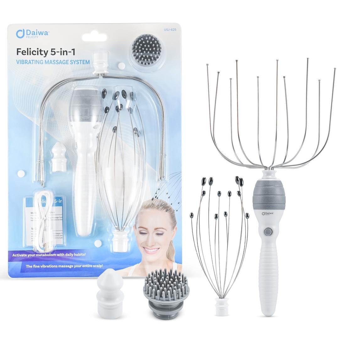 Get Daiwa Felicity Head Scalp Massager Scratcher 5-in-1 Delivered ...
