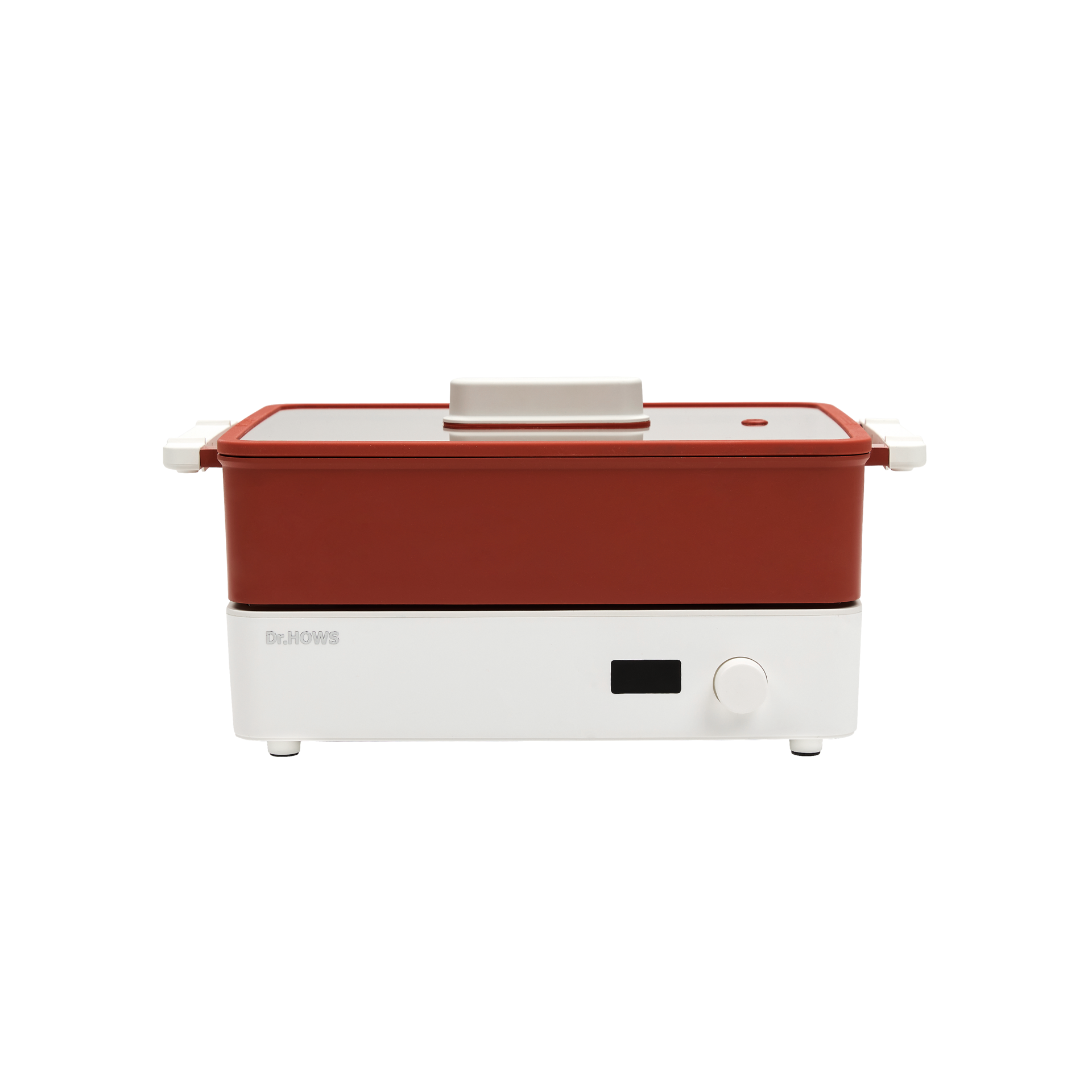 Get Dr.HOWS Doran Doran 3 in 1 Electric Skillet - Red Delivered | Weee ...