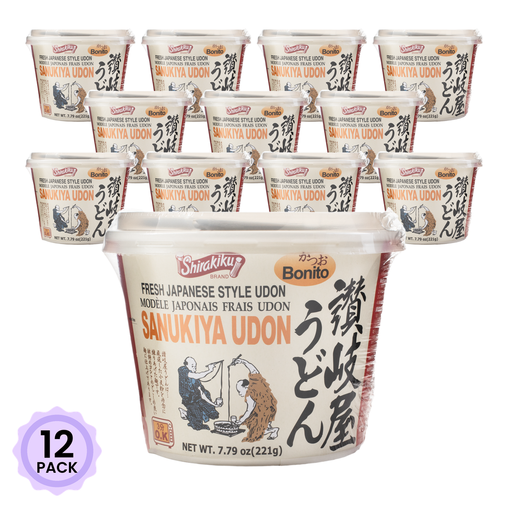 Get Shirakiku Sanukiya Udon Bowl, Bonito Flavor 7.79 oz*12 pack ...