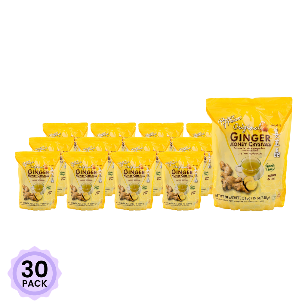 Get Prince of Peace Original Ginger Honey Crystals 30pack x 18g 540 g*30 pack Delivered | Weee ...