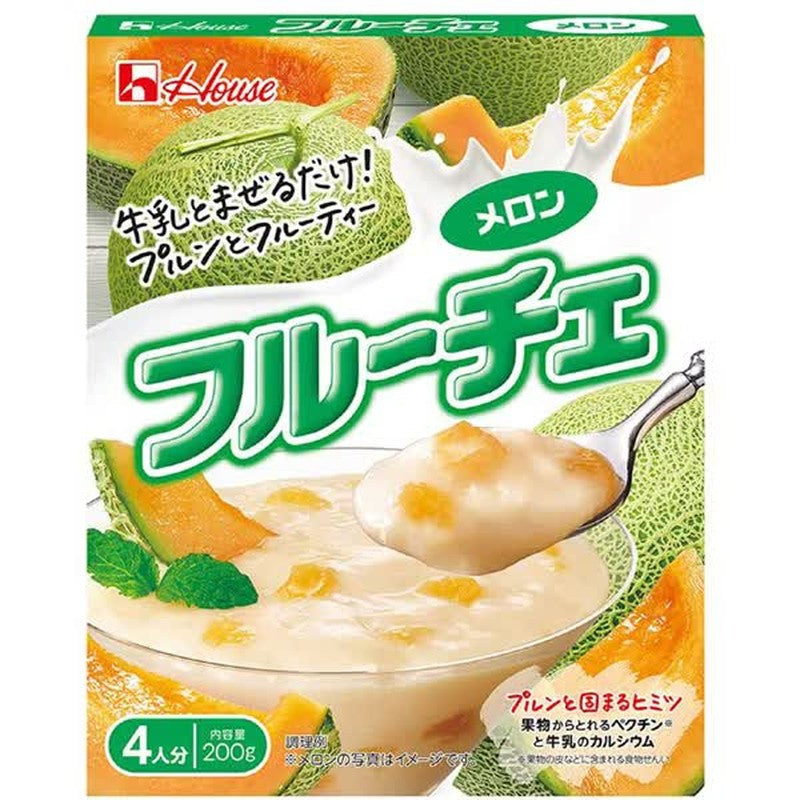 Get House Foods Fruche Melon 200g Delivered | Weee! Asian Market