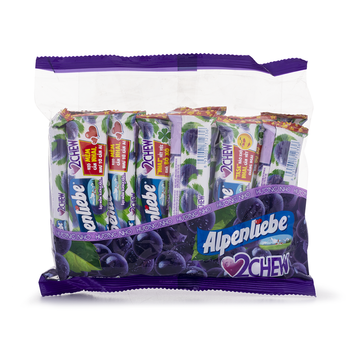 Get Alpenliebe Chew Candy Grape Flavor 16pk Delivered | Weee! Asian Market