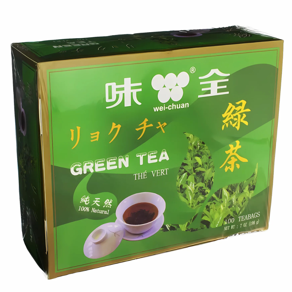 Wei-Chuan Green Tea 7oz - Weee!
