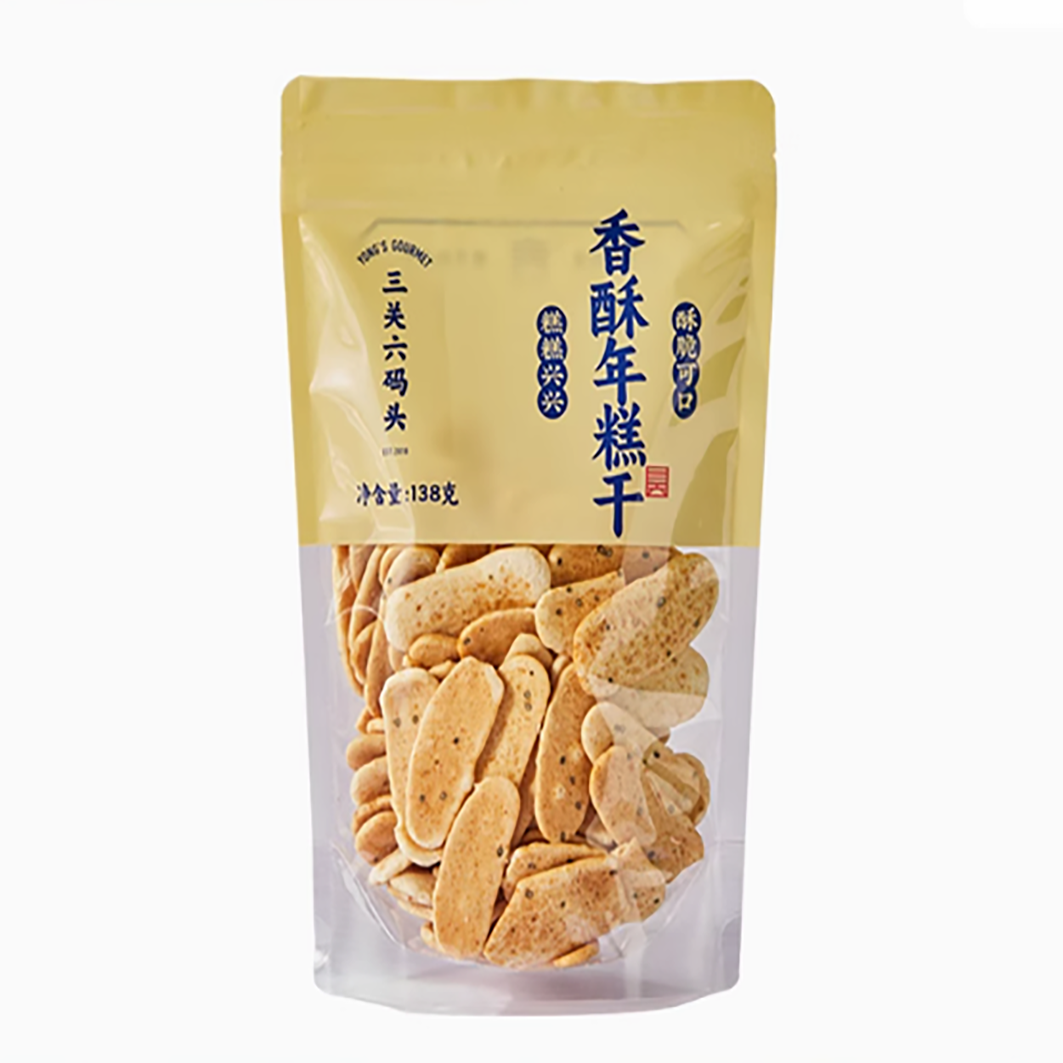 三关六码头浙江土特产香酥年糕干 - Weee!