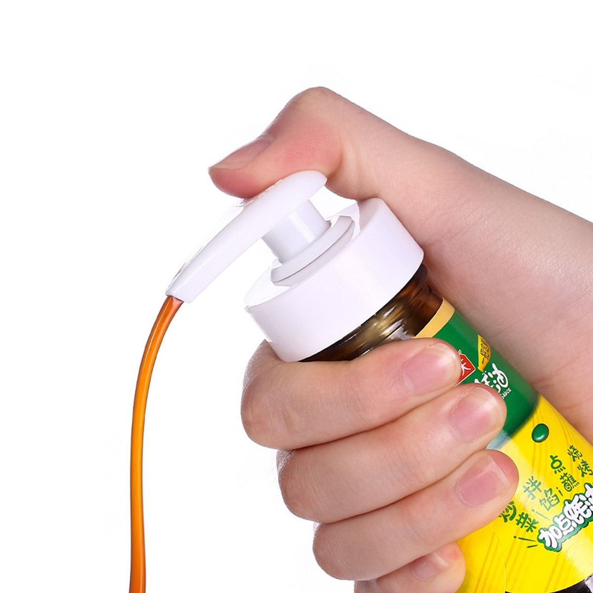 Get Oyster Sauce Bottle Press Nozzle Seasoning Sauce Squeezer Oil ...