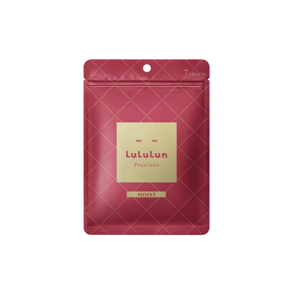 Get LULULUN New Precious Series Facial Treatment Mask Red Moist 7 ...