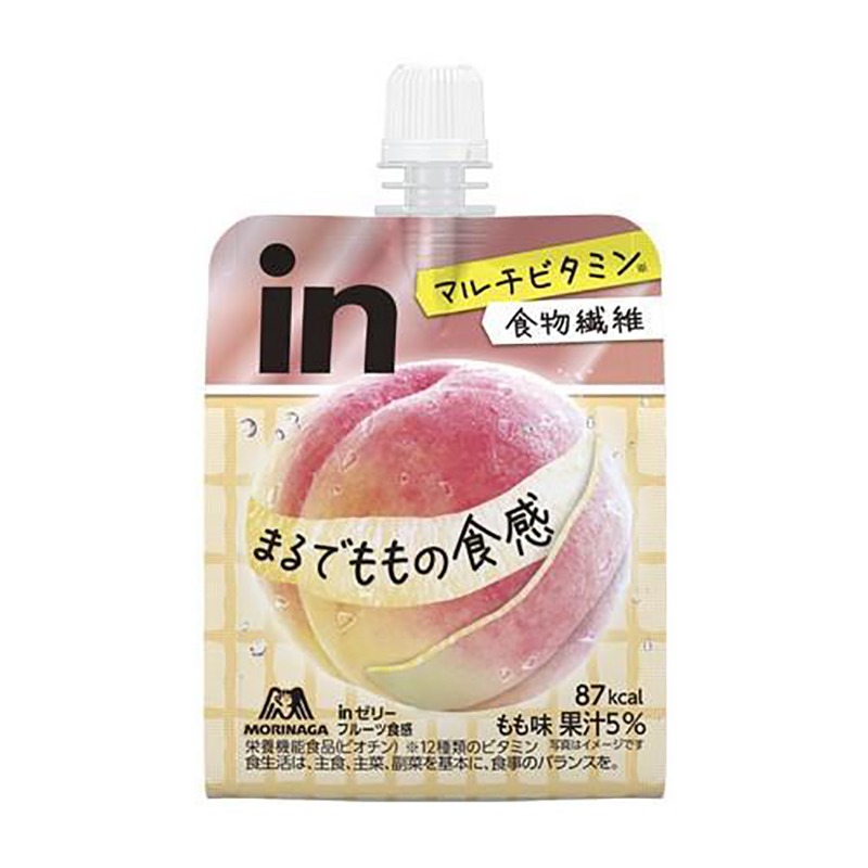 Get Morinaga Energy Jelly White Peach Flavor 150g Delivered | Weee ...