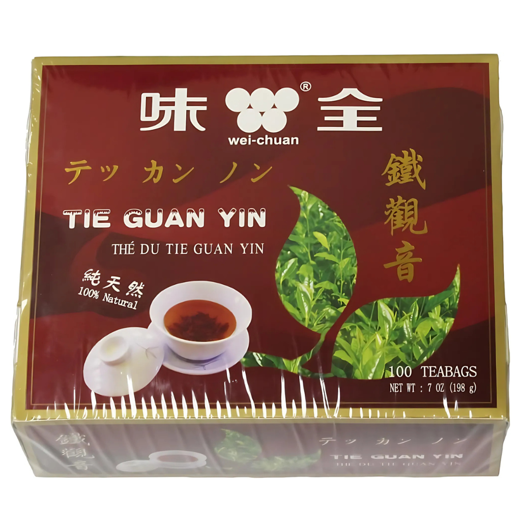 Get Wei-Chuan Chinese Tie Guan Yin Tea 7oz Delivered | Weee! Asian Market
