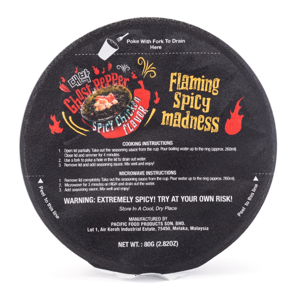 Get Daebak Ghost Pepper Spicy Chicken Noodles, 6pk Delivered | Weee ...