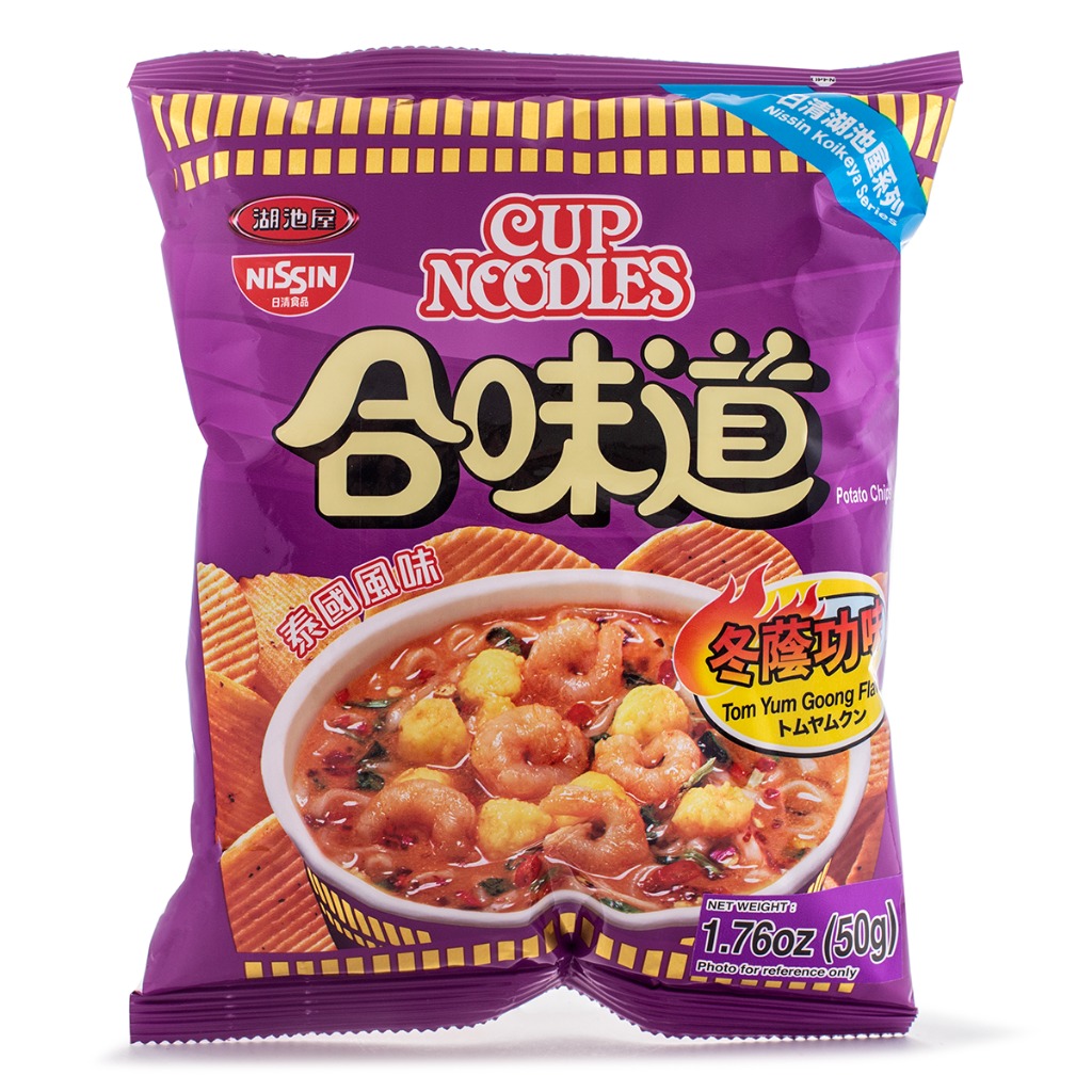 Get Nissin Cup Noodles Potato Chips, Tom Yum Goong Flavour Delivered ...