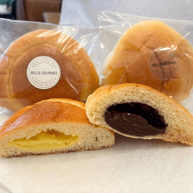 Get Cream Bread (Custard & Choco 2set) 1 count Delivered | Weee! Asian ...