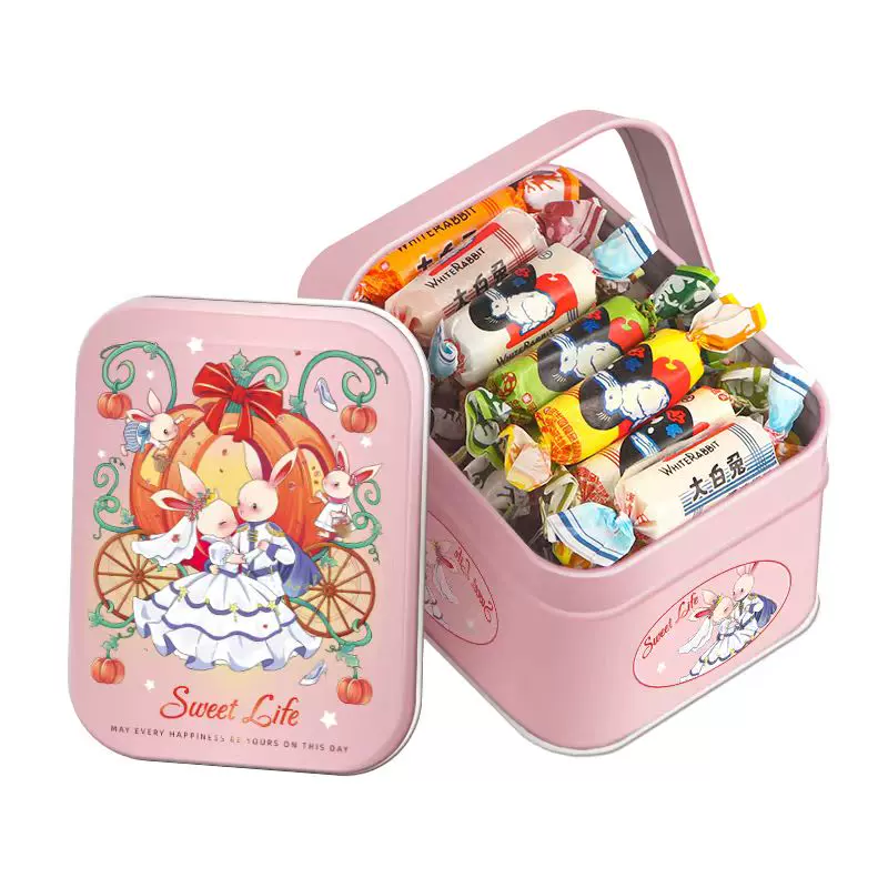 Get White Rabbit Creamy Candy Mixed Flavor Candy Powder Bunny 120g ...