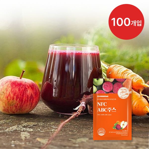 Get [Cham & Deul Red Clay Farm] NFC ABC Juice (70ml x 100 pieces) Delivered | Weee! Asian Market